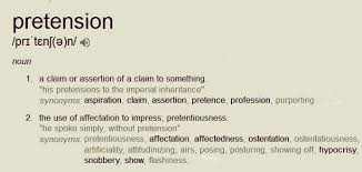 Pretension - pagsasalin sa filipino, kasingkahulugan, pagbigkas ...