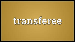 Transferee - english translation, synonyms, pronunciation, definition ...